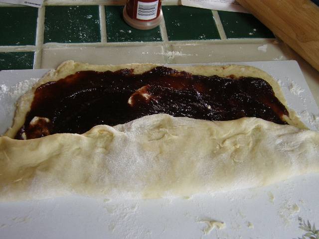 The West Texas Gourmet: Black Berry Bread Roll