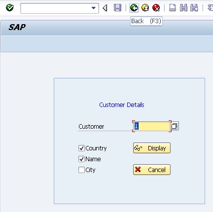 SAP ABAP 4 Tutorial: Check Boxes and Push Buttons