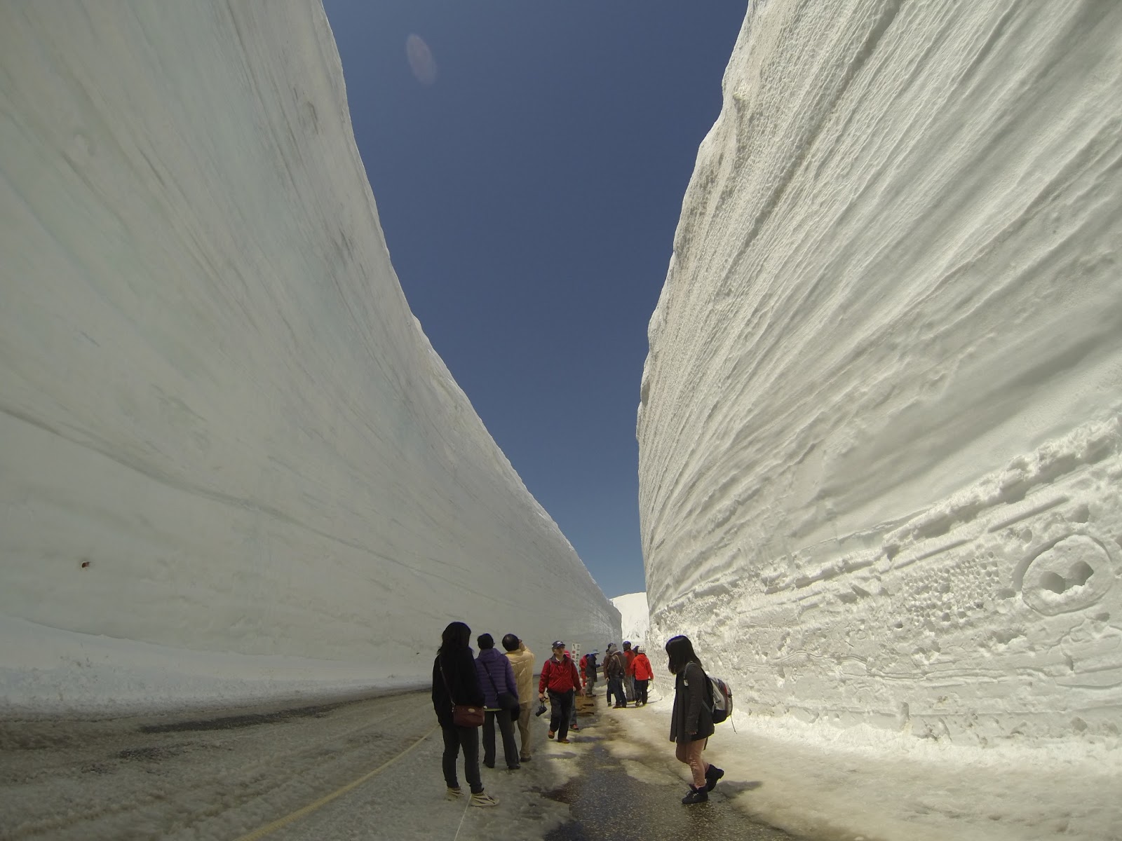 Victoria In Japan Land: The Snow Wall of the Alpine Route