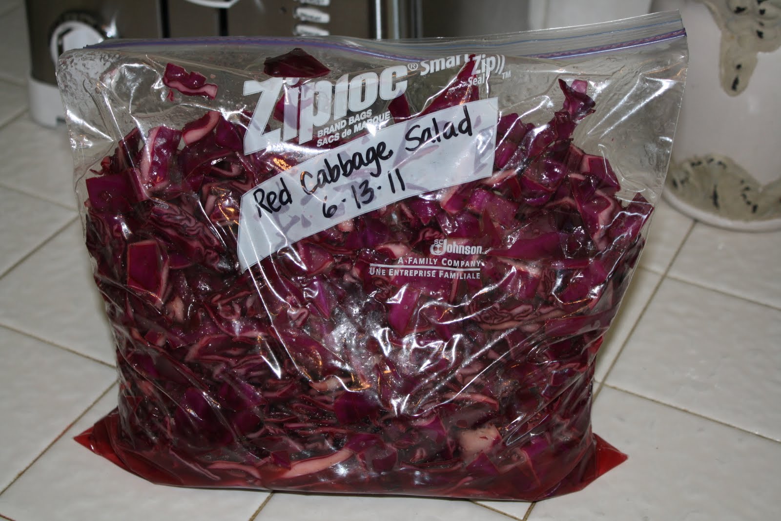 The Sweet Life Studio: {Tutorial} North Woods Inn Red Cabbage Salad
