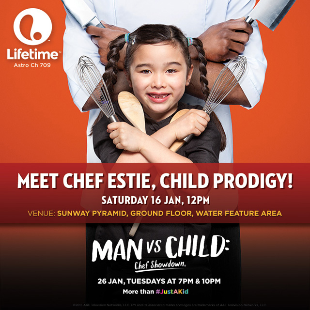 Chef Estie Kung from Lifetime®'s 'Man vs Child' Meets Malaysian Fans ...