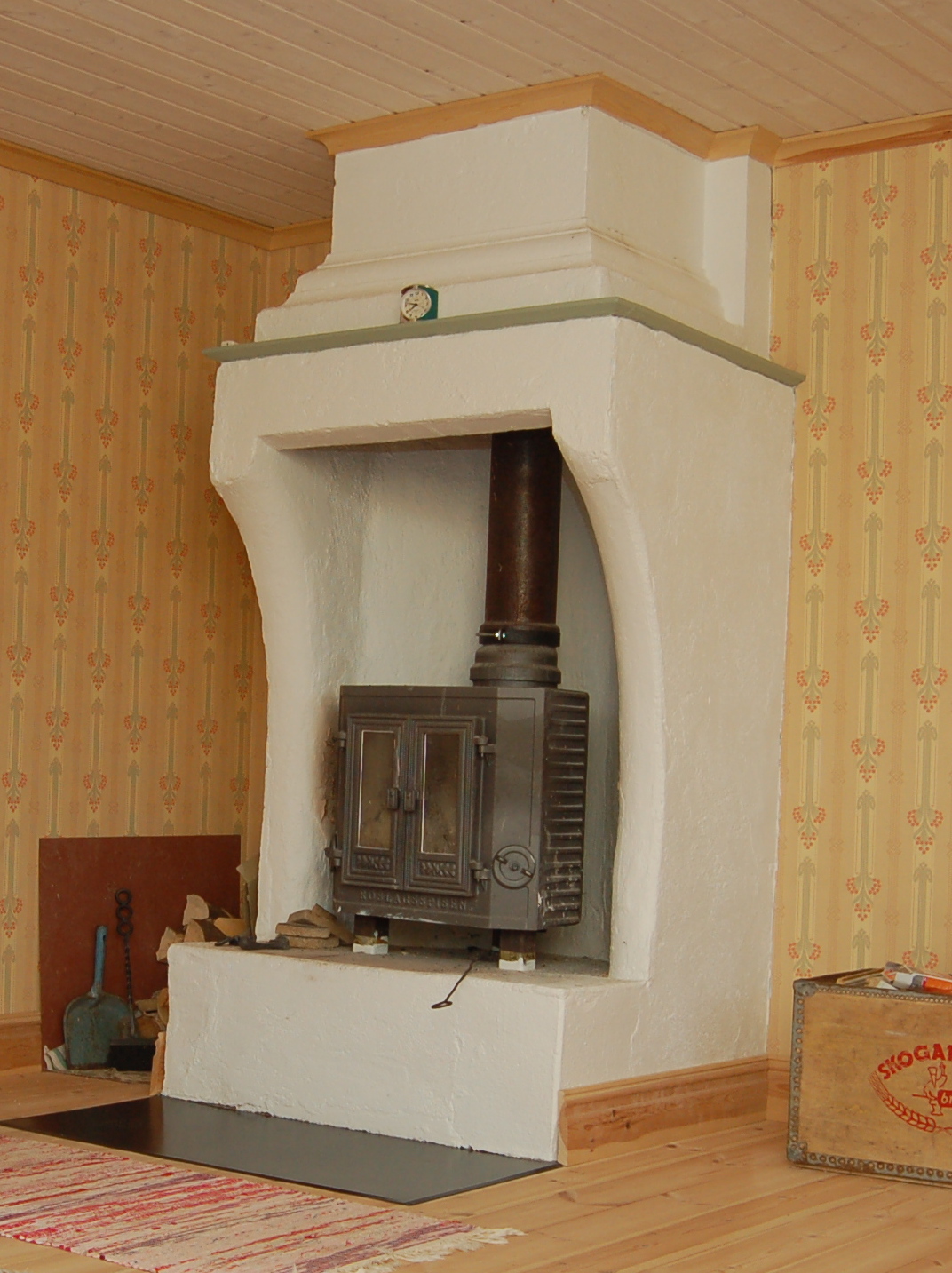 Stuga vid Ljusnan: Inomhus