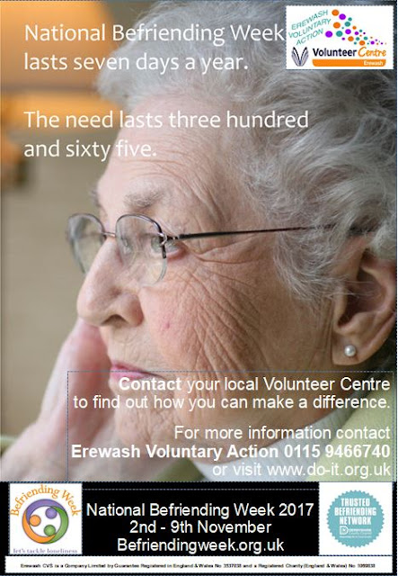 Erewash Voluntary Action Blog: National Befriending Week