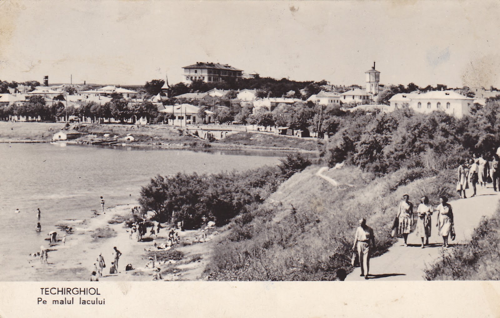 Vederi si carti postale din Romania: Techirghiol