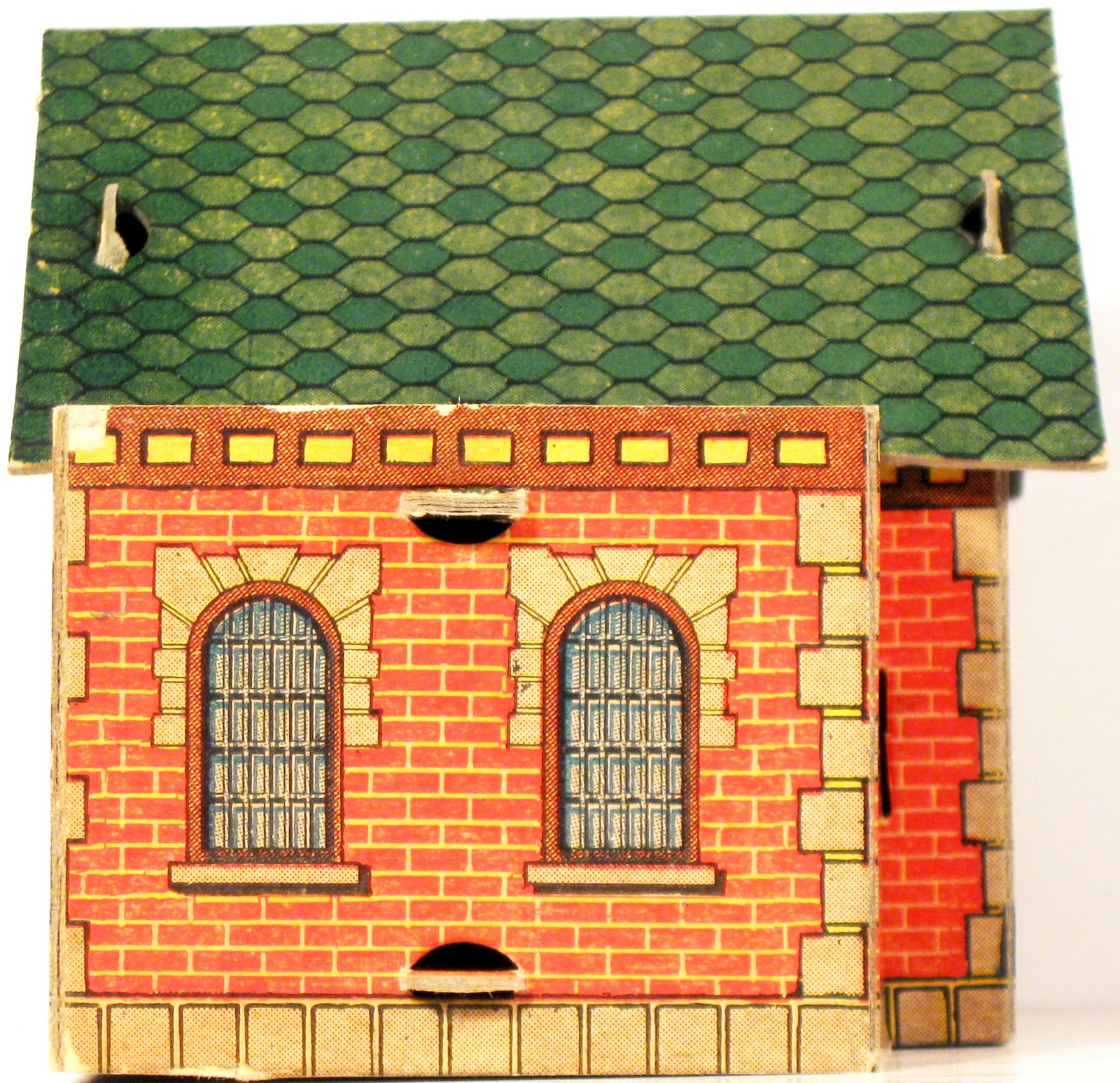 Toys and Stuff: Built-Rite #56-5 Fire Station - Built-up