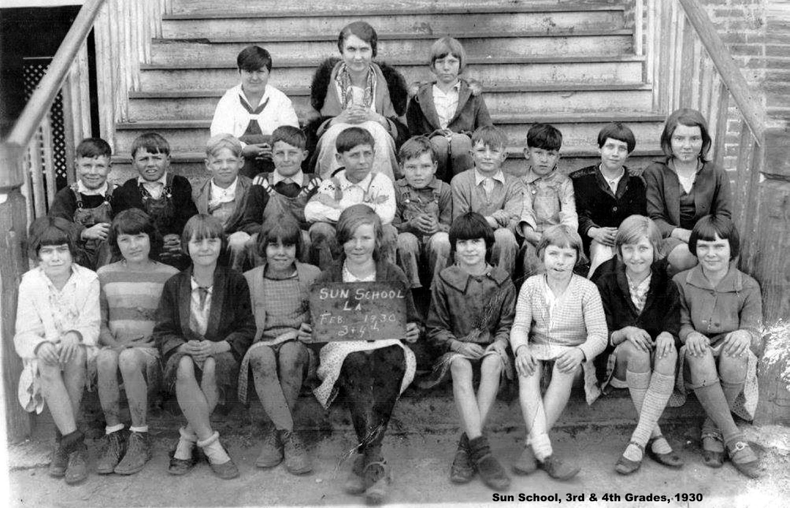 Tammany Family: Sun School Classroom Pictures - Early 1930's