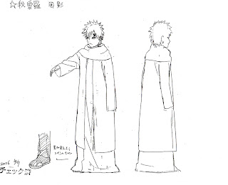 Naruto-Expo: Model sheet ou Settei Naruto (1)