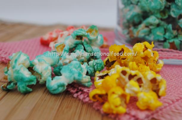 Coloured popcorn ~ Secret Recipe Club Challenge August 20th 2012 ...