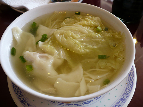 Sopa wantan : RECETAS MAGICAS DE COCINA