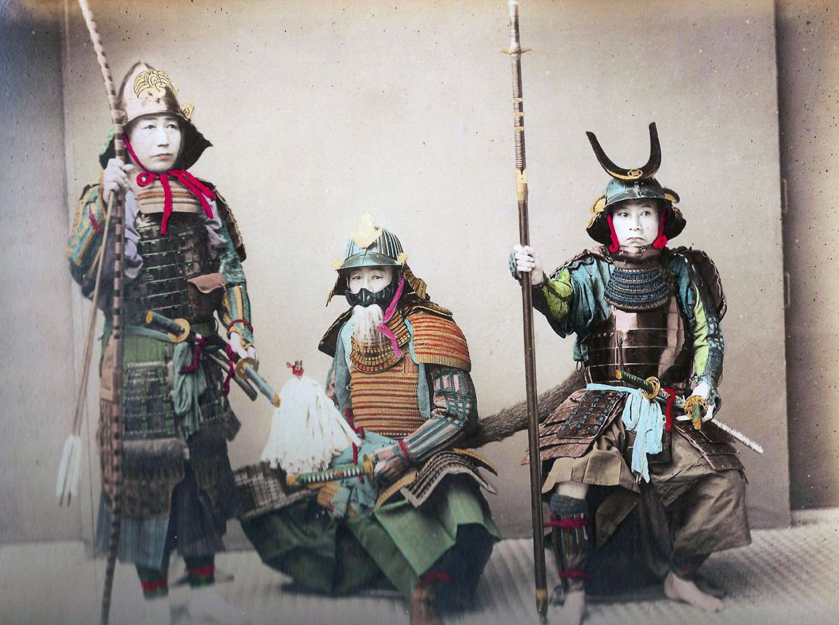 Extremely Rare and Fascinating Hand-Colored Photos of the Last Samurai ...