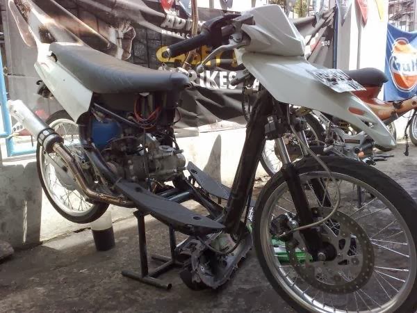Gambar Motor Yamaha Mio Modif Drag Race | R-way Collection