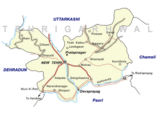 Uttarakhand.. A Simply Heaven: Tehri - A hilly District in Uttarakhand