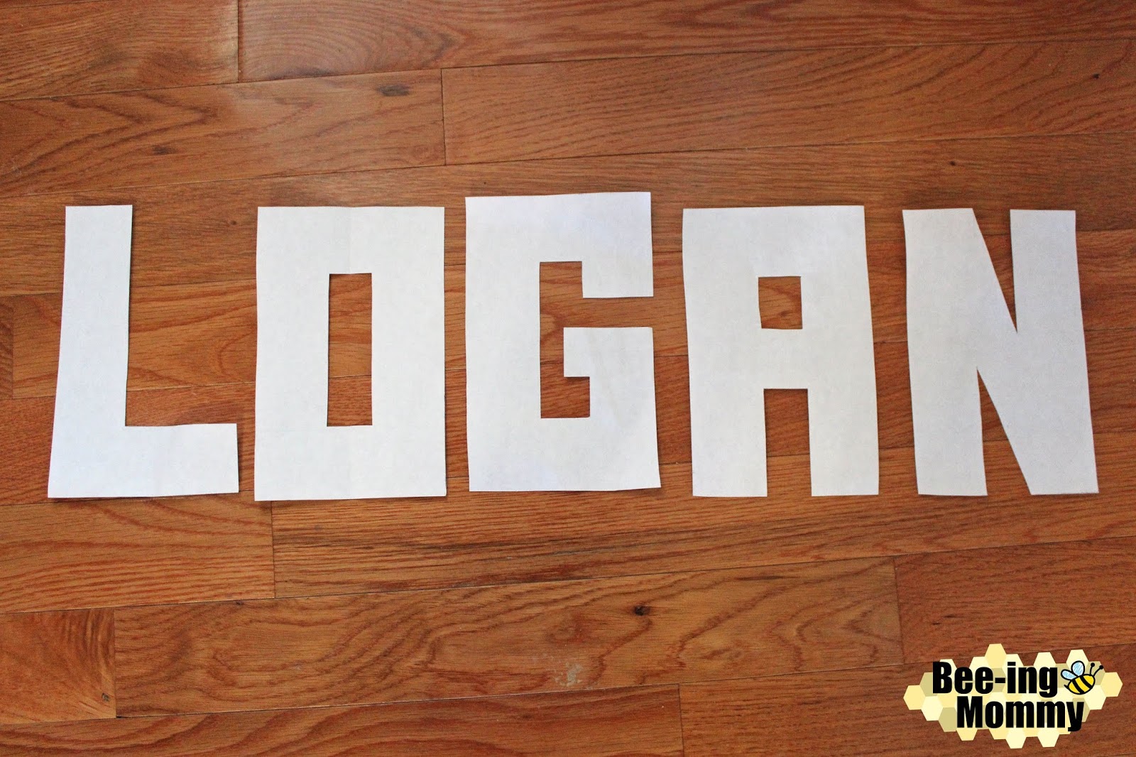 Letter Name Block Party Decoration Letter Name Block Party Decoration