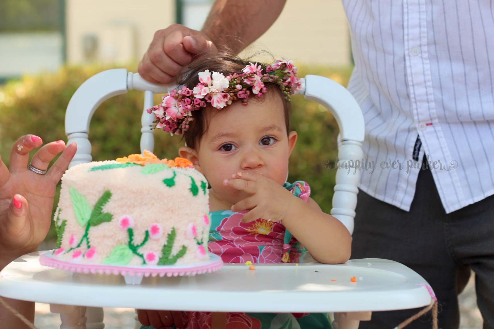 Floral First Birthday - Happily Ever Parker