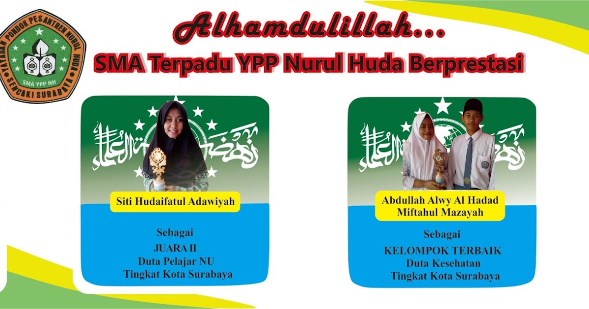 SMA "Terpadu" YPP Nurul Huda Surabaya: Alhamdulillah...