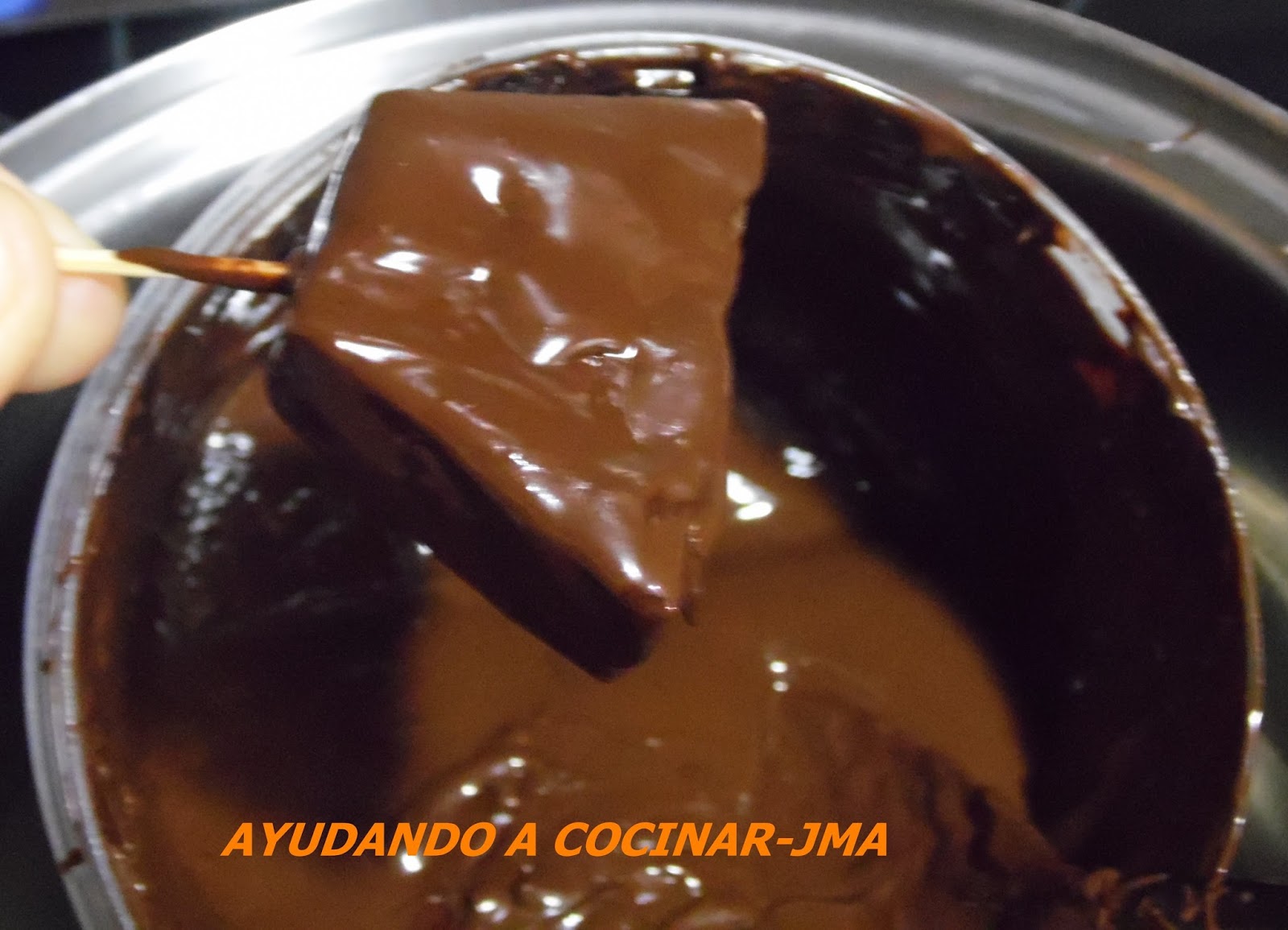 Ayudando a Cocinar.: Barco de Melón al Chocolate.