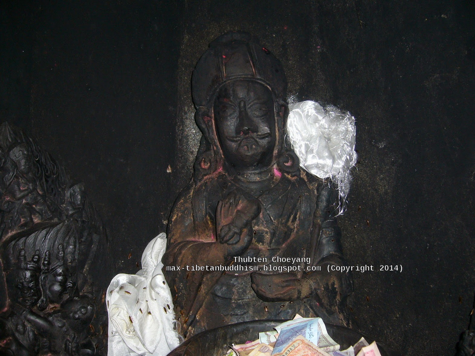 Tibetan Buddhism and Culture: Holy hand print of Guru Rinpoche at the ...
