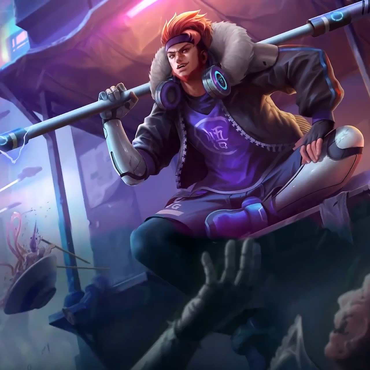 Sun, Street, Legend, Skin, Mobile Legends, 4K, #156 Wallpaper iPhone Phone