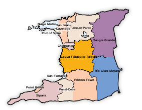 Trinidad And Tobago Constituency Map