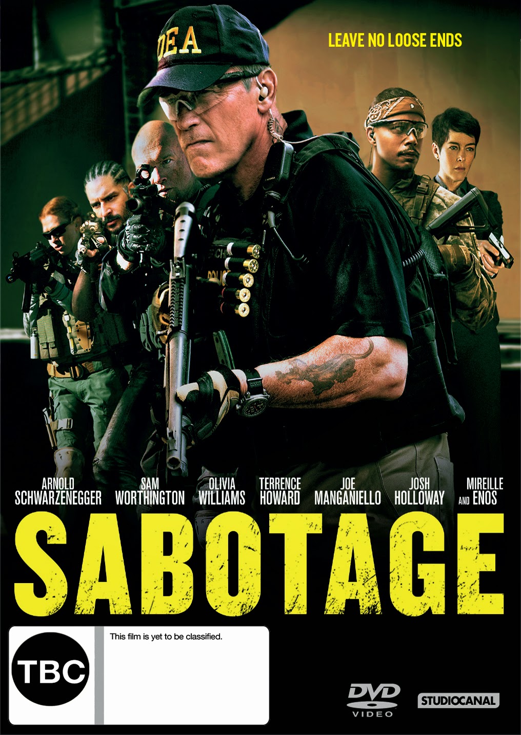 At Darren's World of Entertainment: Sabotage: DVD Review
