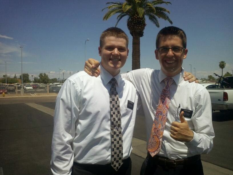 Elder John Derrick Dawes - TEMPE ARIZONA MISSION: Derrick's Trainer ...