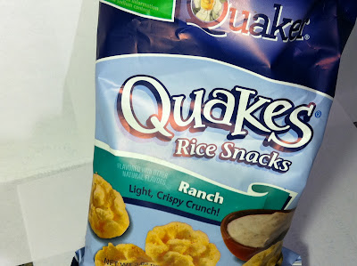 Crazy Food Dude: Review: Quaker Popped Ranch Rice Snacks