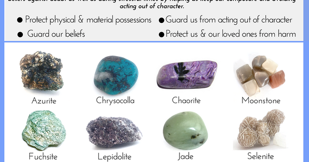 Il sistema cristallino monoclino nella scelta dei cristalli