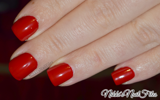 Swatch: OPI Relentless Ruby | Nikki'sNailFiles