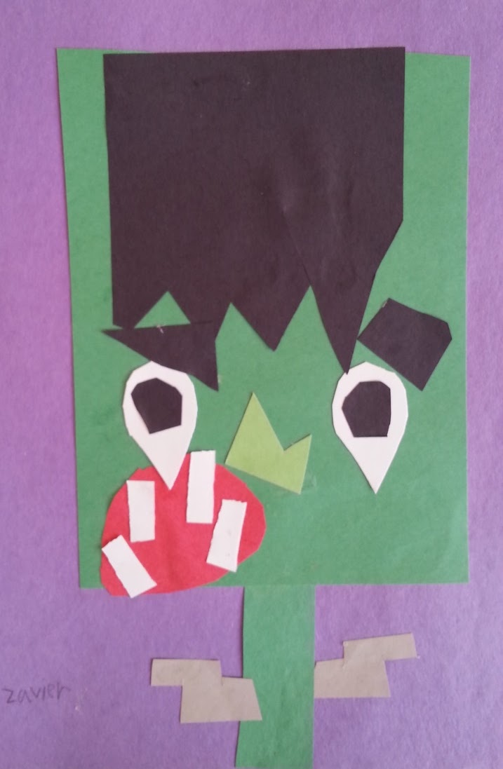 a faithful attempt: Frankenstein's Monster Portraits