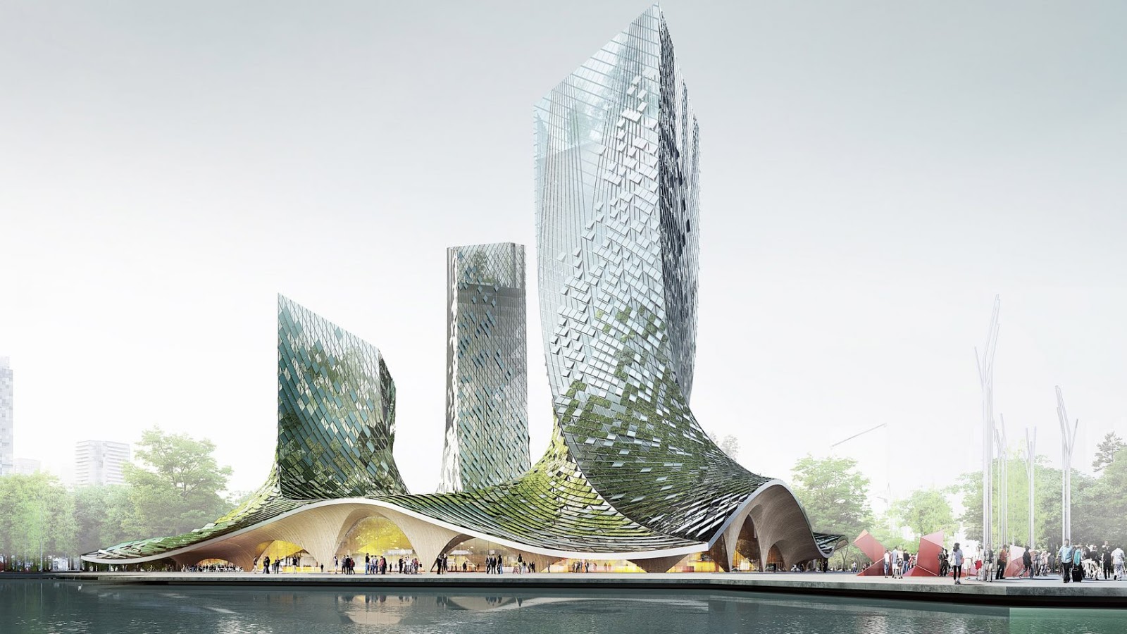 Biofacade Technology and Microalgae-Covered Buildings by XTU Architects ...