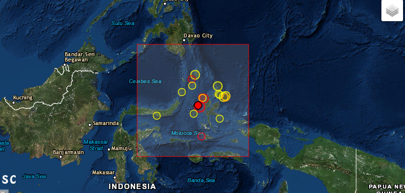 Earthquake Prediction: 6.1R in Molucca Sea Indonesia
