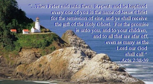 Believe Repent and be Baptized | Acts 2:38 Bible Verse | Free Christian ...