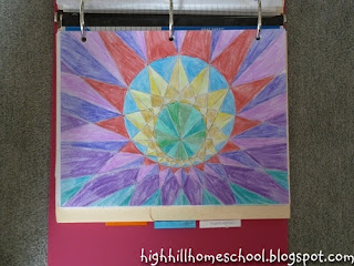 Highhill Homeschool: Math Art - Geometry