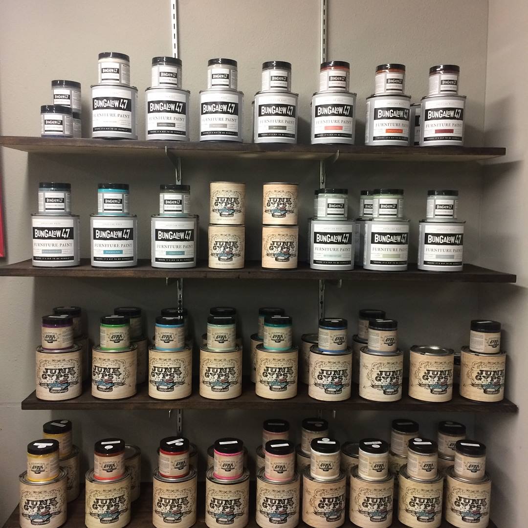 Rusted Gingham: Junk Gypsy Paint