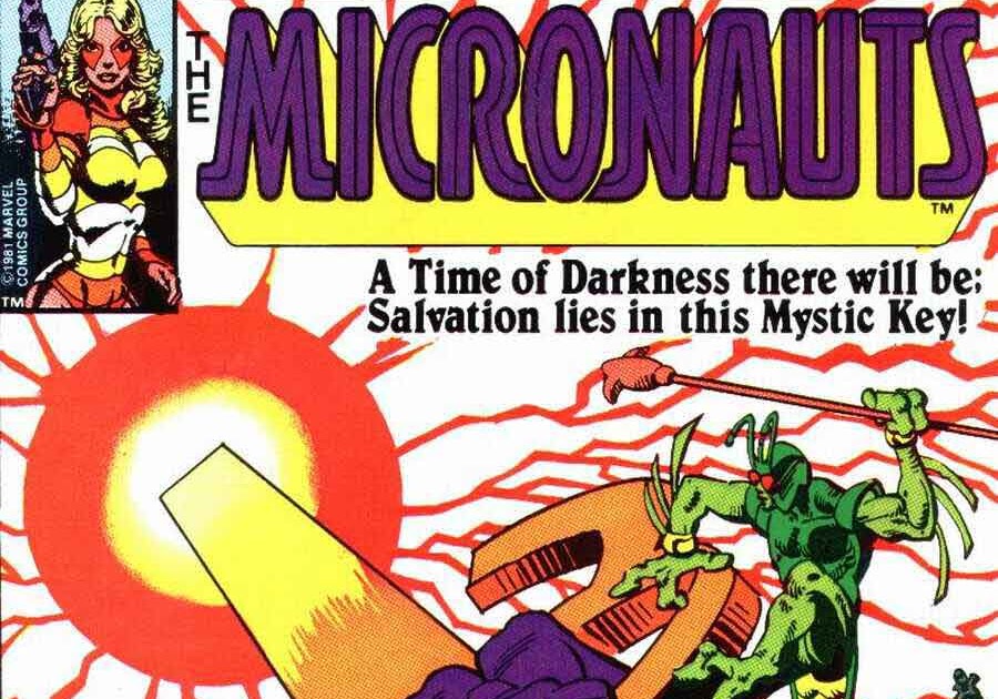 Micronauts #31 - Frank Miller cover - Pencil Ink