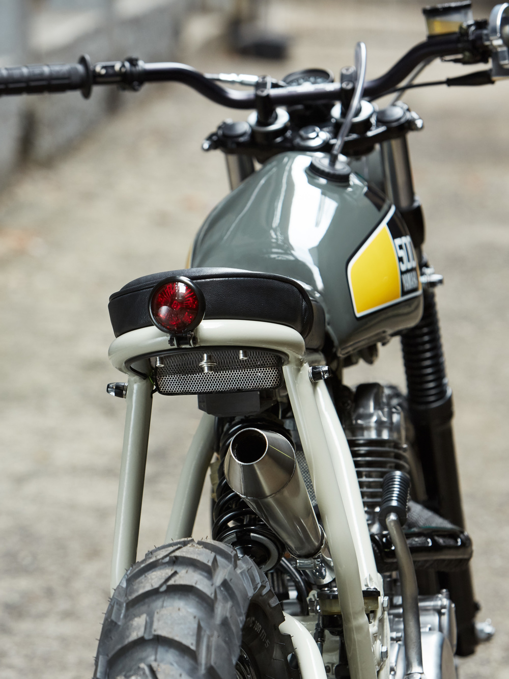 Yamaha SR 500 "Street Tracker" by Powder Monkees - Lsr Bikes