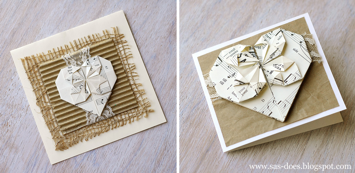 ORIGAMI VALENTINE'S DAY CARD | SAS does ...: ORIGAMI VALENTINE'S DAY CARD