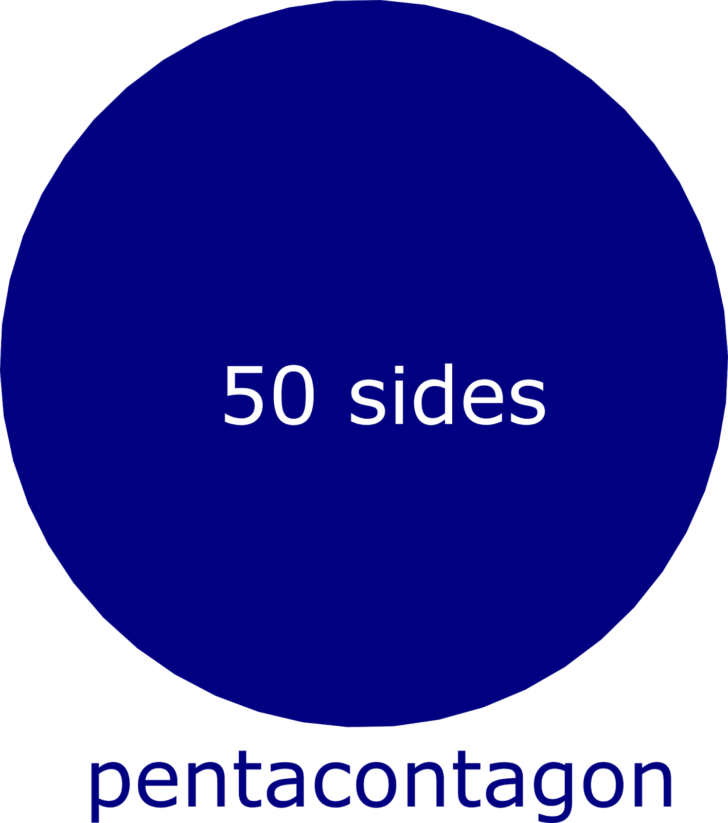 Free Regular Polygon Images Up to 1 Million Sides ~ Classroom Colors