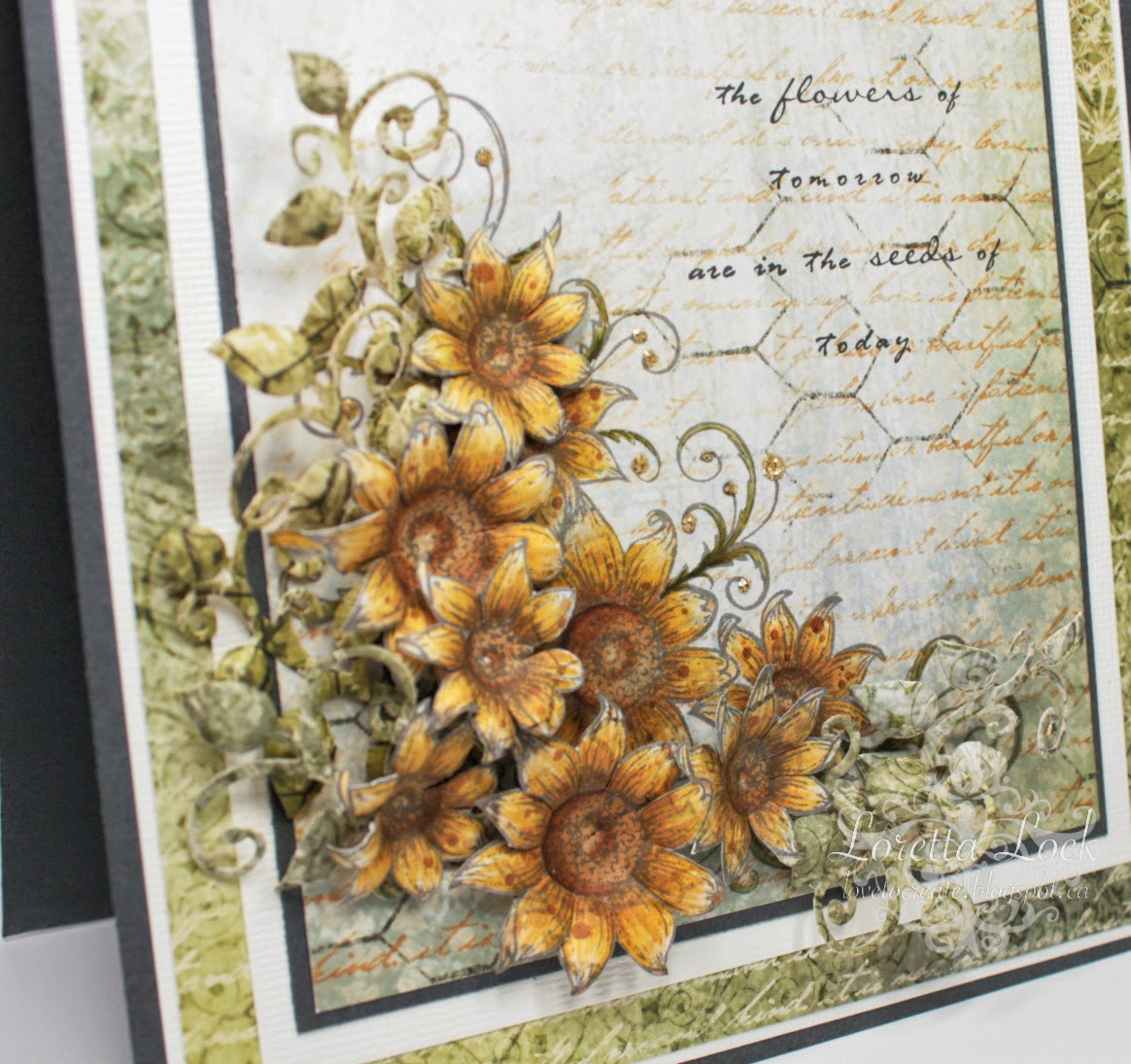 love to create: Heartfelt Creations Classic Sunflower Collection
