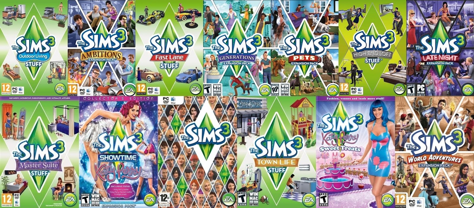 Los Sims Saga Completa | FULL | ESPAÑOL ~ Mkpo Moreira