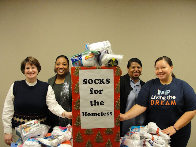 Socks For The Homeless: Photos