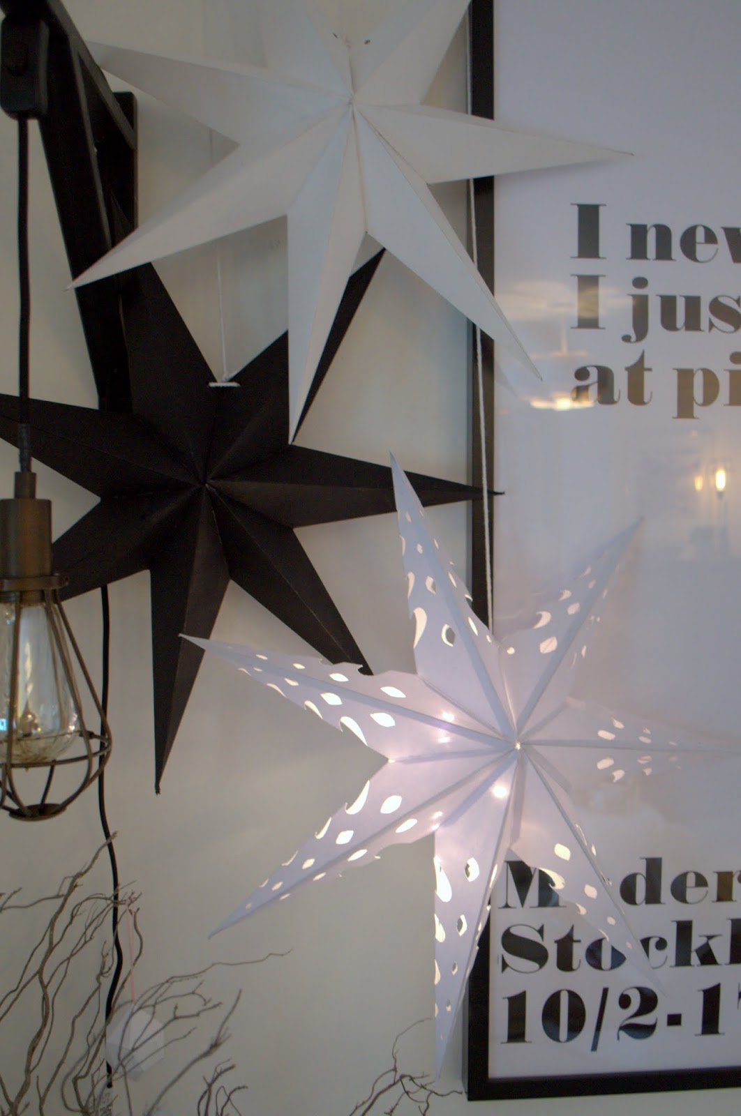 nostalgiecat: DIY paper stars...