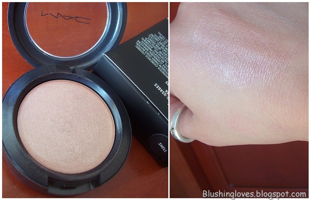 Blushing Loves : Mac (Shell Cream Colour base and Select Moisturecover ...