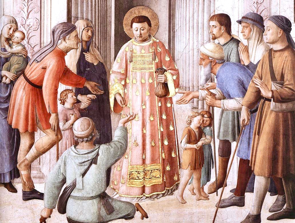 Saint Lawrence Martyr, the third patron saint of Rome.