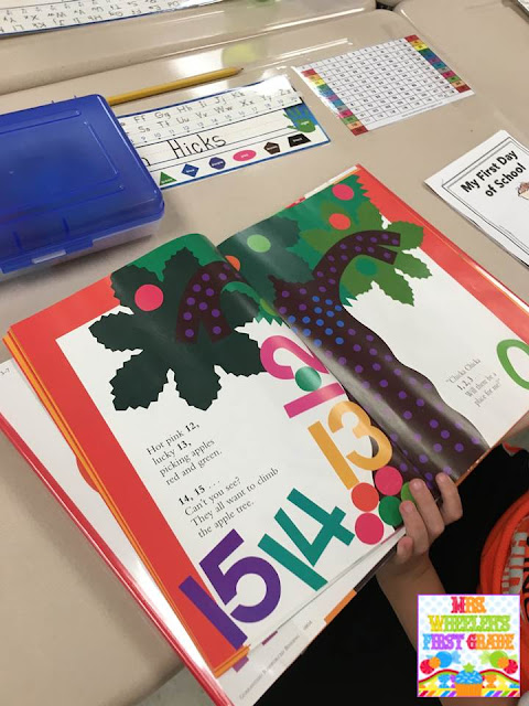 Mrs. Wheeler's First Grade Tidbits: First Day Fun