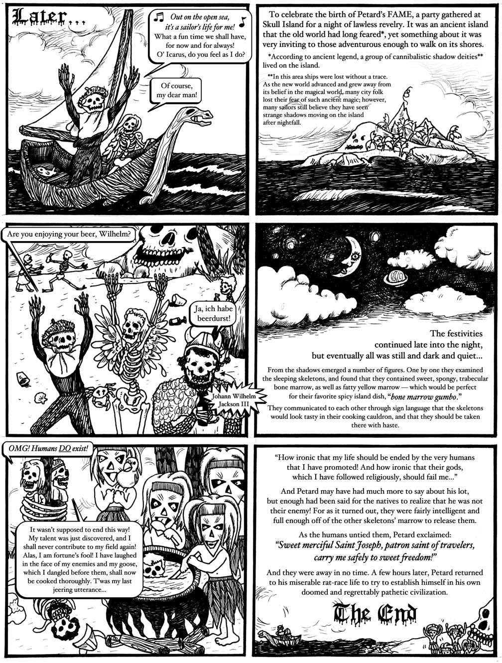 Sensible Rita: The Woe Within, Cartoon