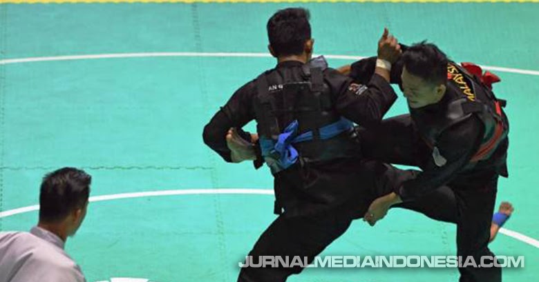 Indonesia Tambah Emas dari Pencak Silat Kelas Seni | JURNAL MEDIA Indonesia