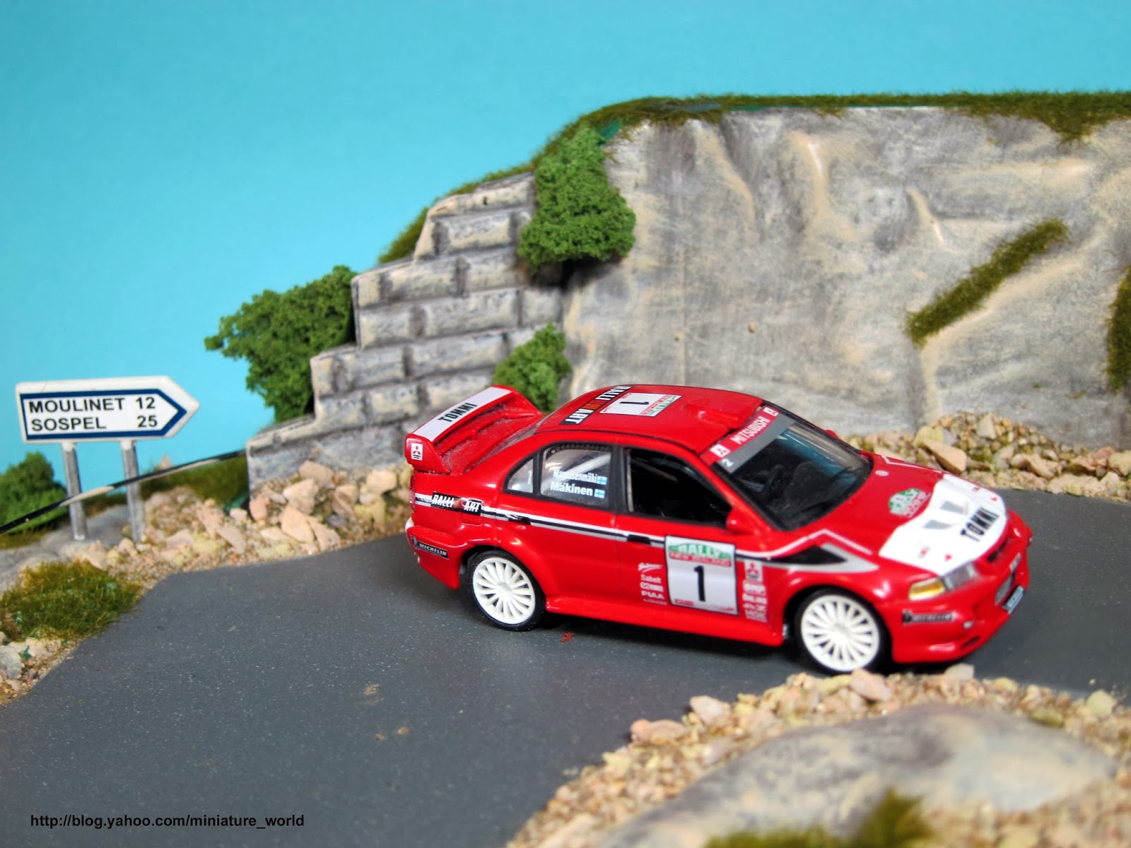 CLK's Model Car World * 車天車地 CLK: CARISMA - MITSUBISHI LANCER EVOLUTION ...