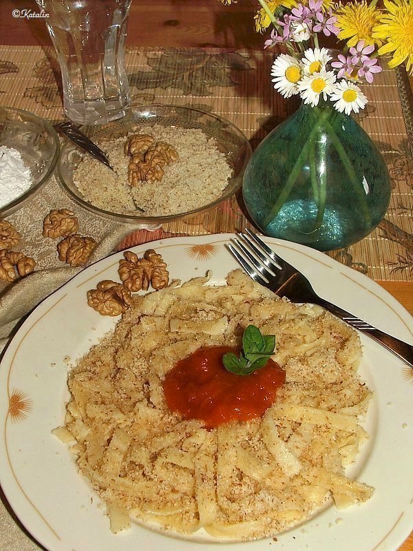 Katalin konyhája: Diós tészta