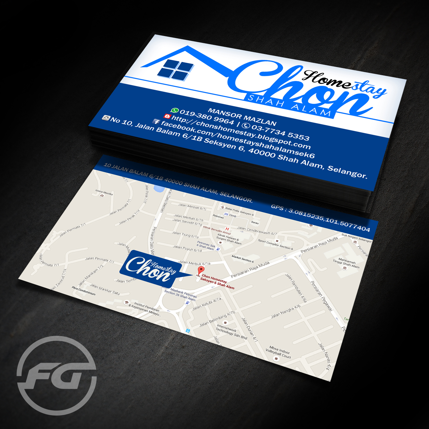 Fizgraphic: Design & Printing Business Card #97